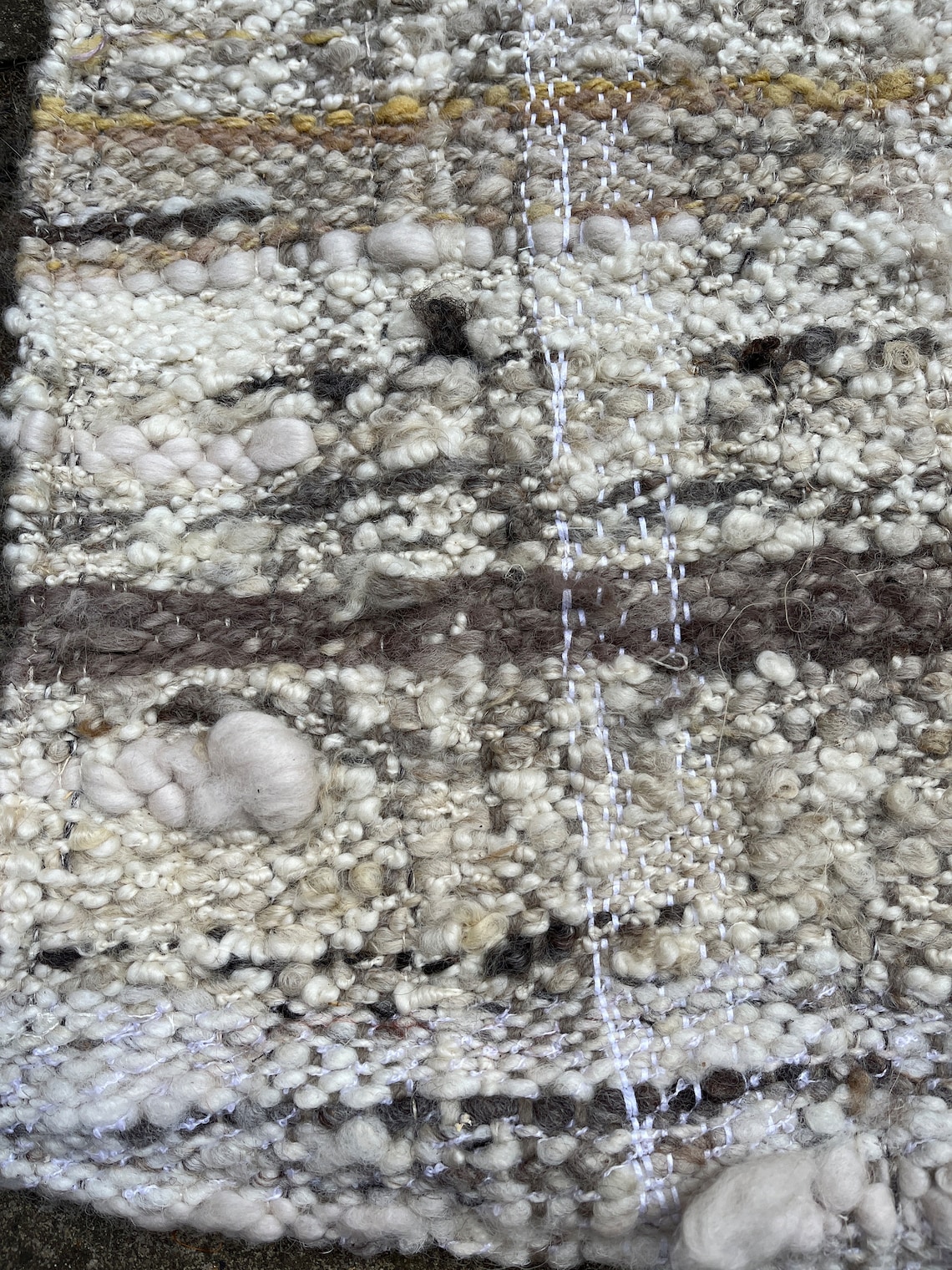 Handmade Wool Rug With Hessian Back - Etsy