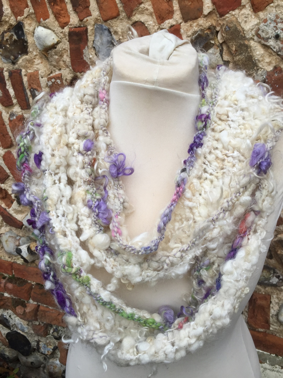 Luxury Mohair & Silk Boa Scarf - Etsy
