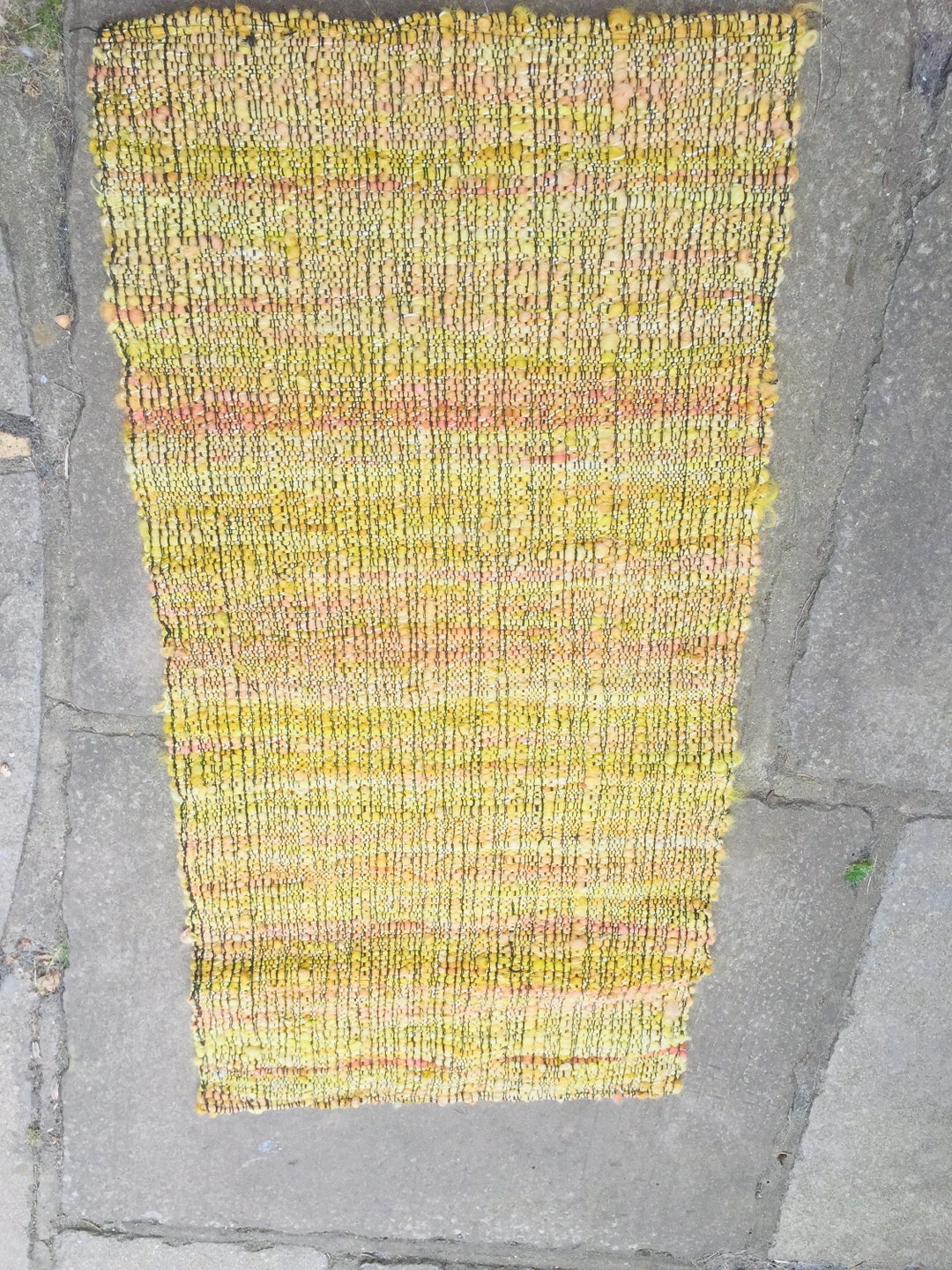 Handmade Wool Rug With Hessian Back - Etsy