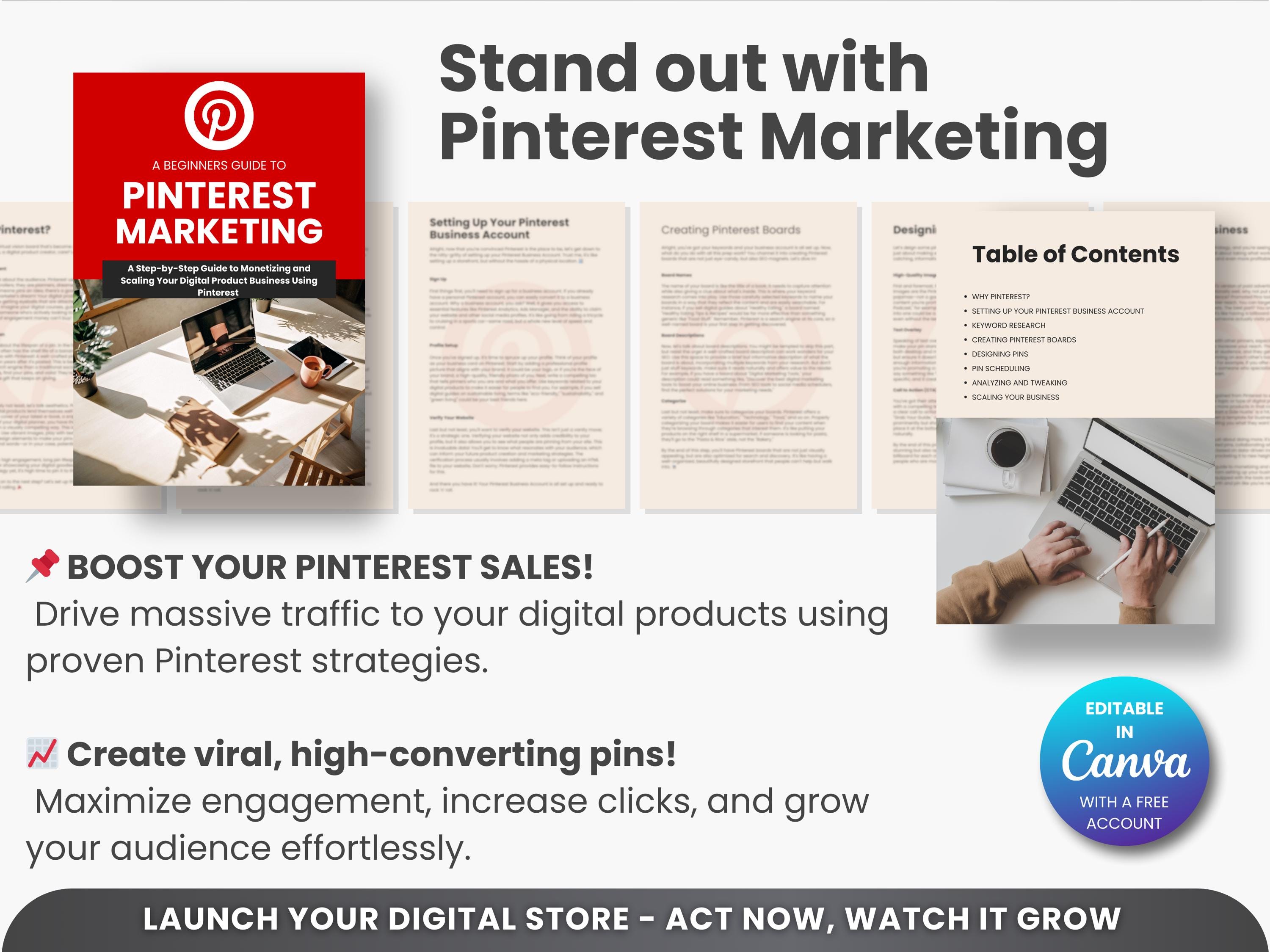 Pinterest Marketing Strategy Guide, Social Media Guide, Pinterest ...