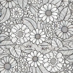 Anti-stress Coloring Pages - Etsy