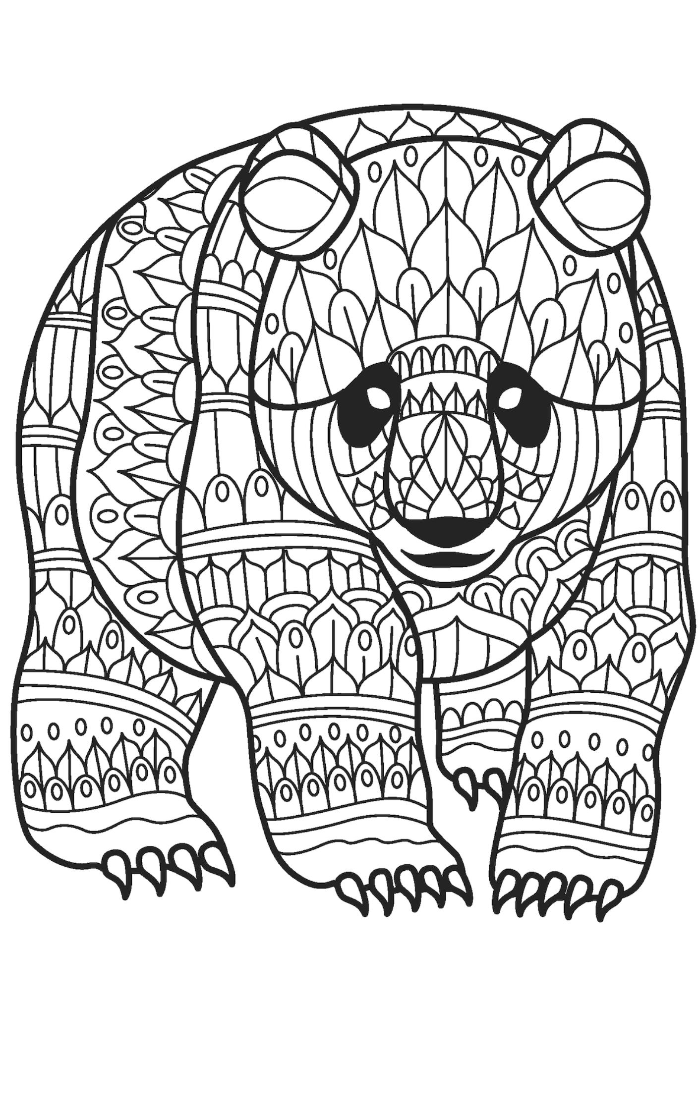 Anti-stress Coloring Pages - Etsy
