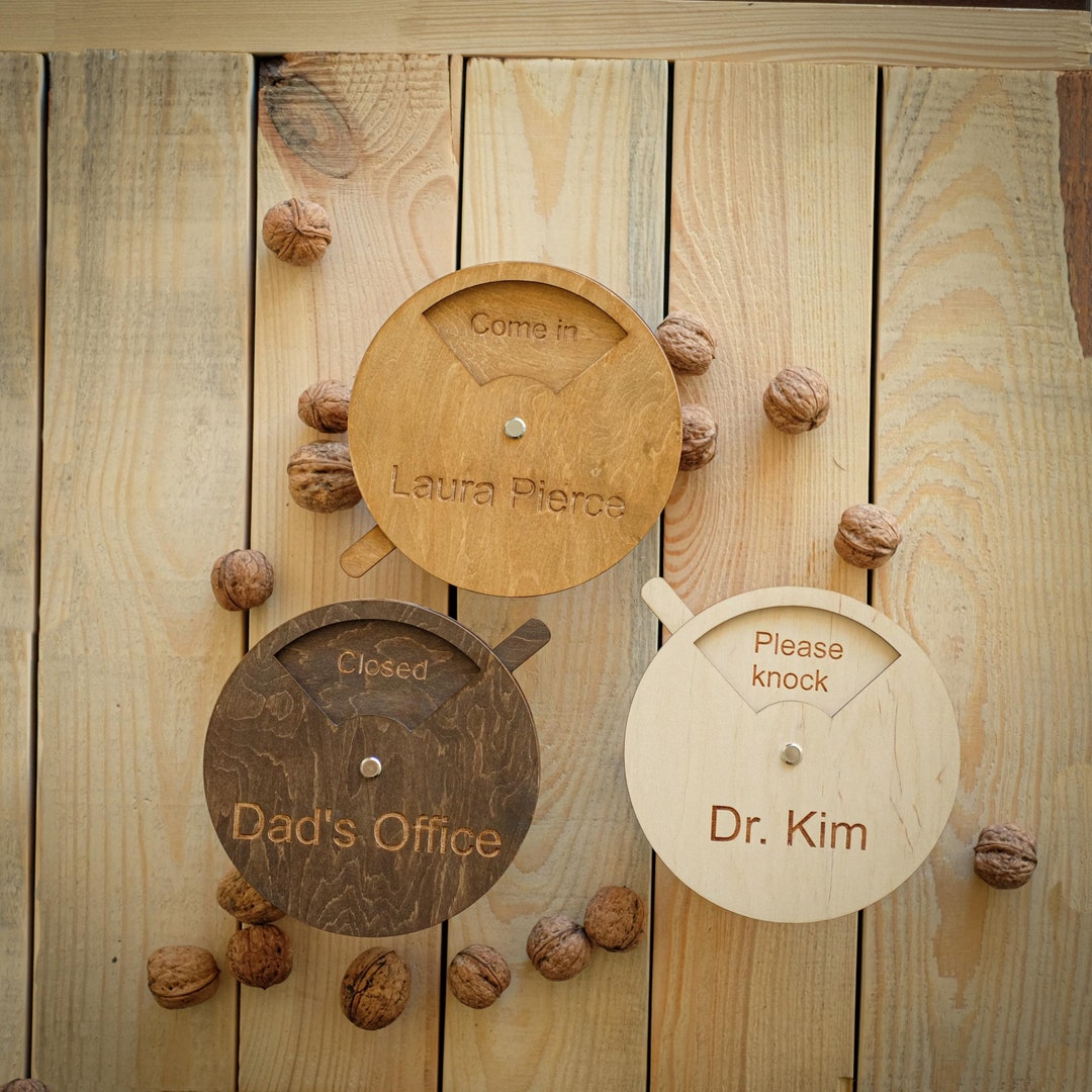 Do Not Disturb Door Sign, Custom Out of Office Sign, Privacy Work ...