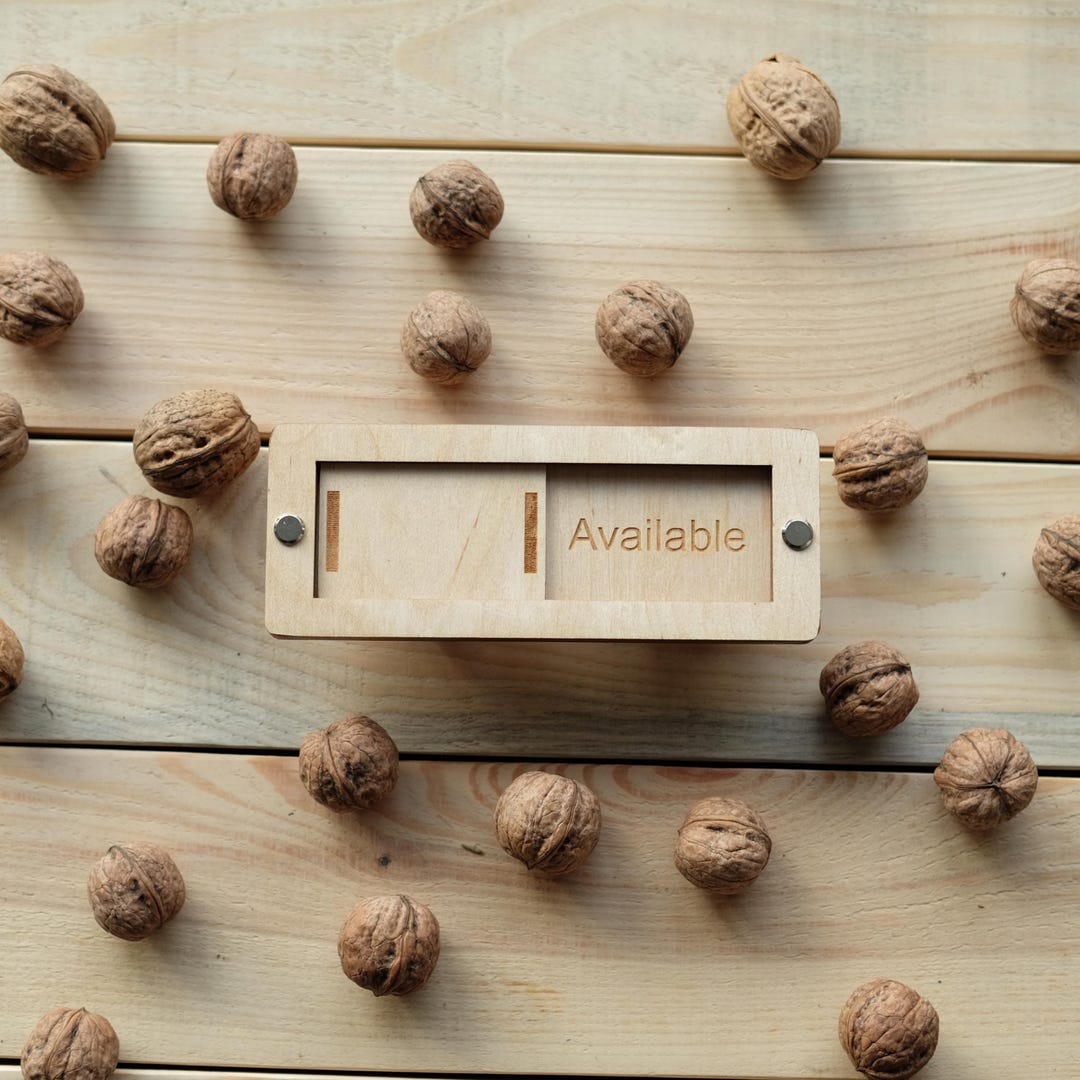 Vacant Occupied Slide Sign, Conference Room Sign, in Use Available Sign ...