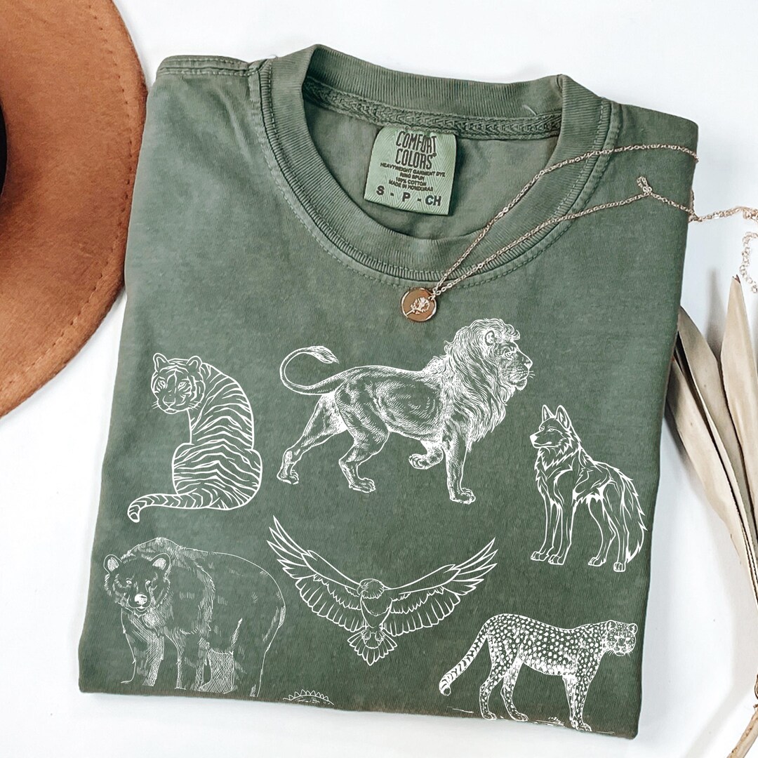 Comfort Colors® Carnivore Animals 90s Vintage Style Tshirt,retro Y2k ...