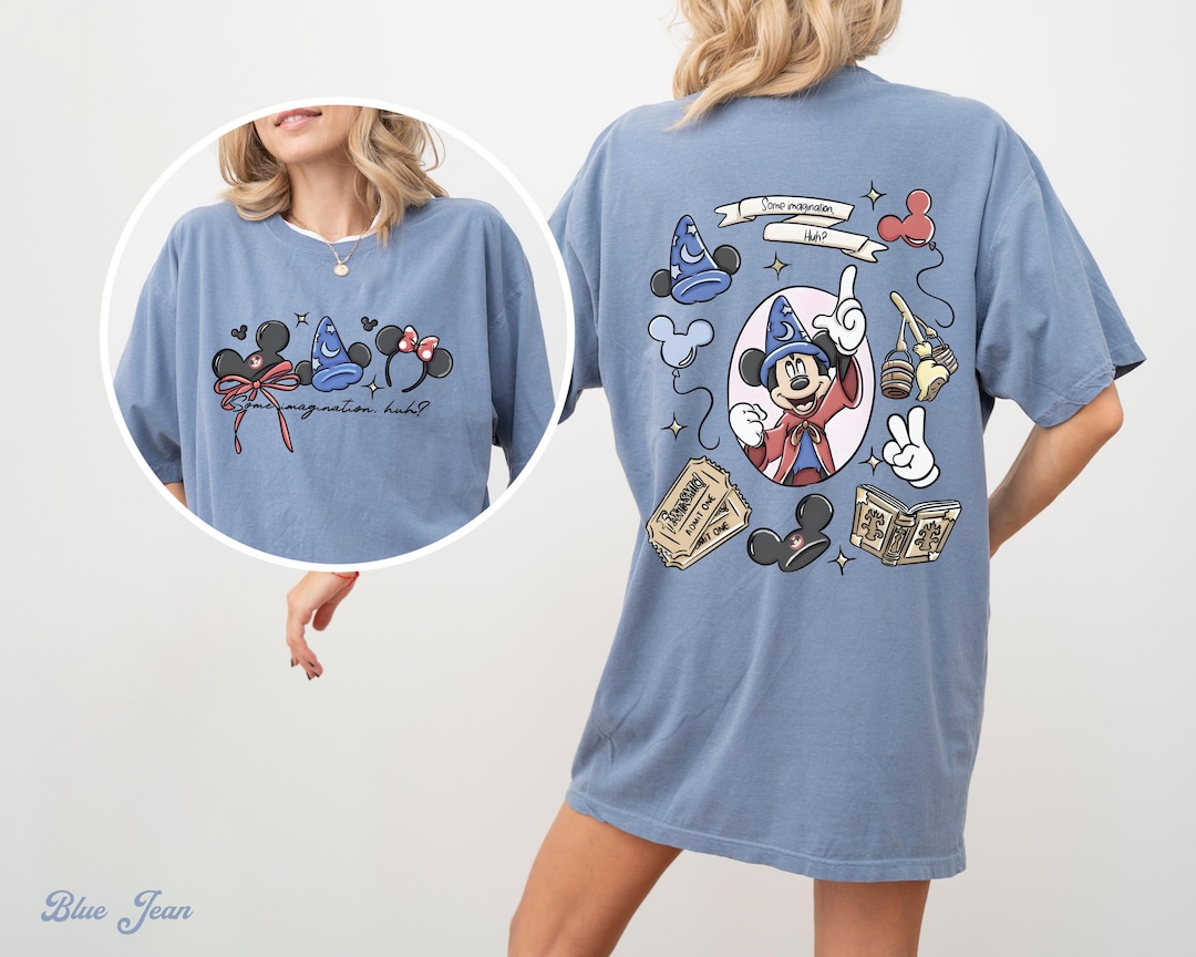 Comfort Colors® Disney Coquette Bow Mickey Sorcerer Some Imagination ...