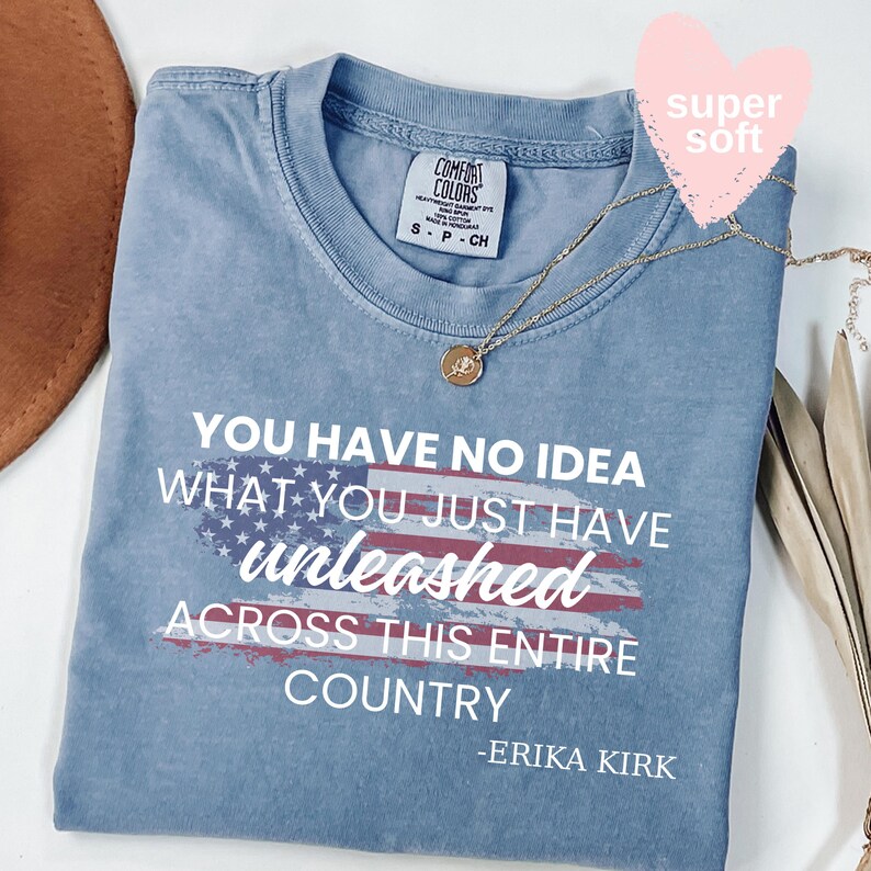 Charlie Kirk Memorial Shirt, Erika Kirk Quote, Prayers for Charlie Kirk ...