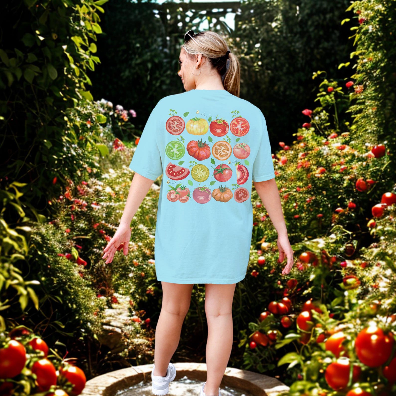 Vintage Tomato Shirt Comfort Colors Farmer's Market Cottagecore Tshirt ...