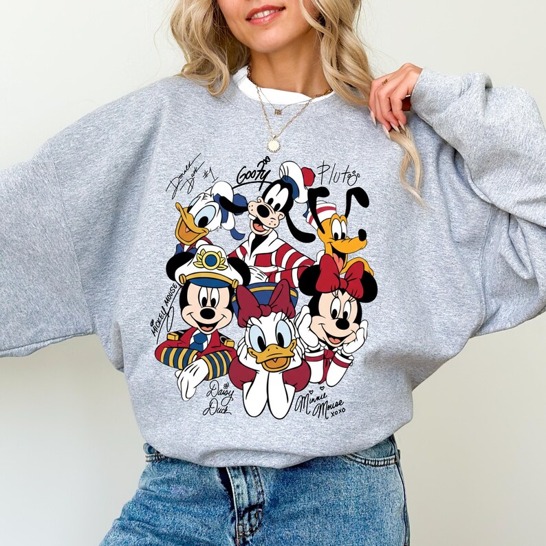Disney Cruise Vacation Sweatshirt,family Trip 2026,mickey and Friends ...