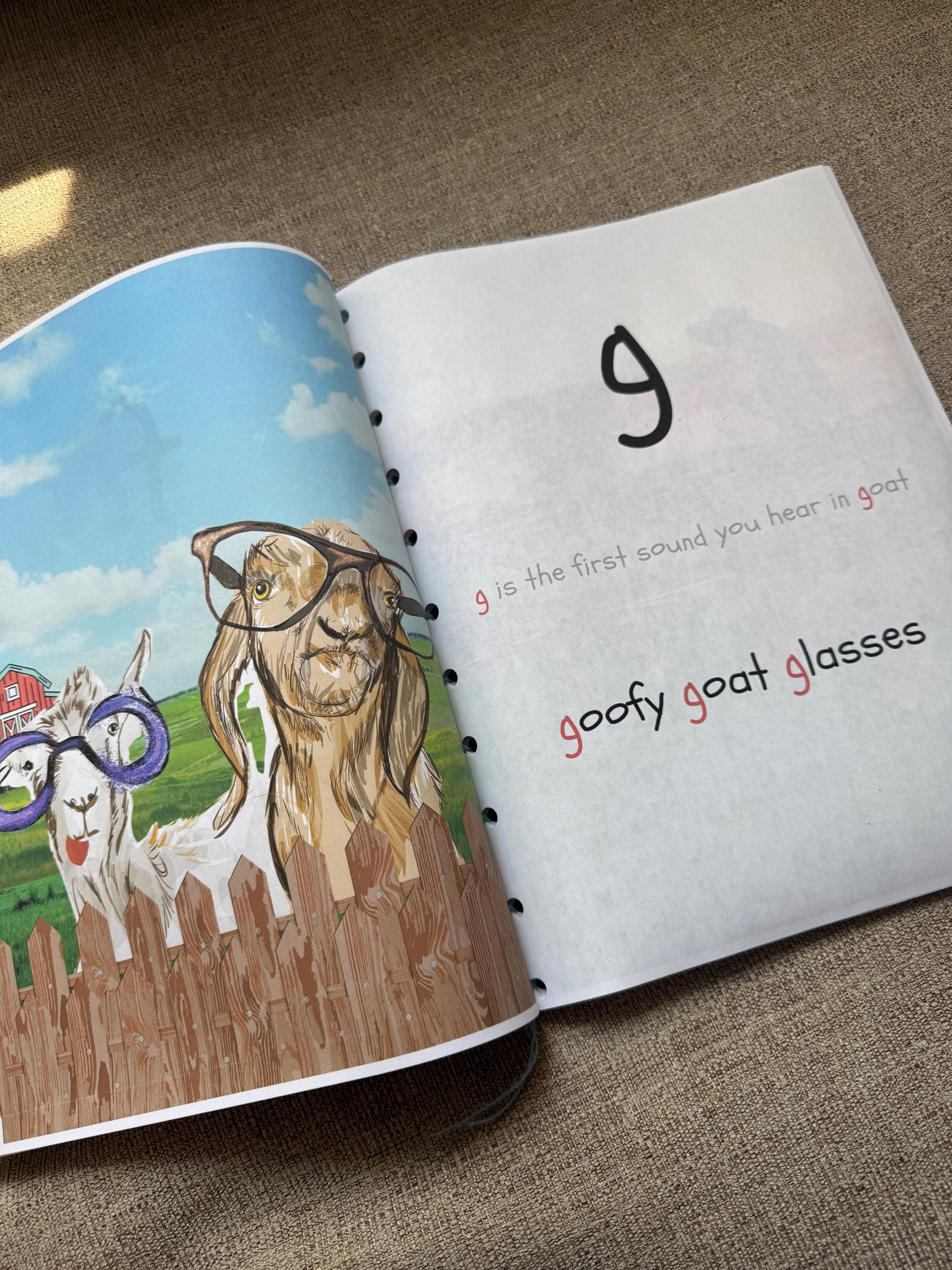 Lowercase Letter Sound Book ** PRINTABLE VERSION ** - Etsy