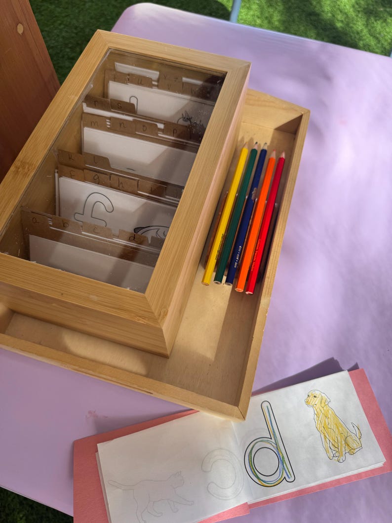 Mini Montessori Rainbow Lowercase Letter Book ( 3" X 5") - Etsy