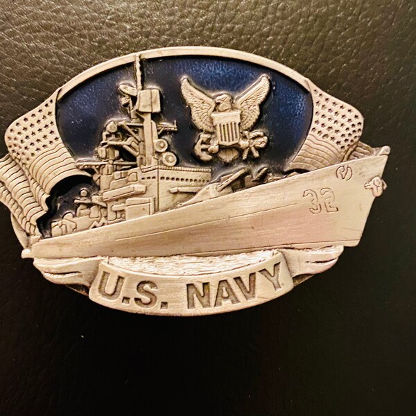 Us Navy Belt Buckle - Etsy