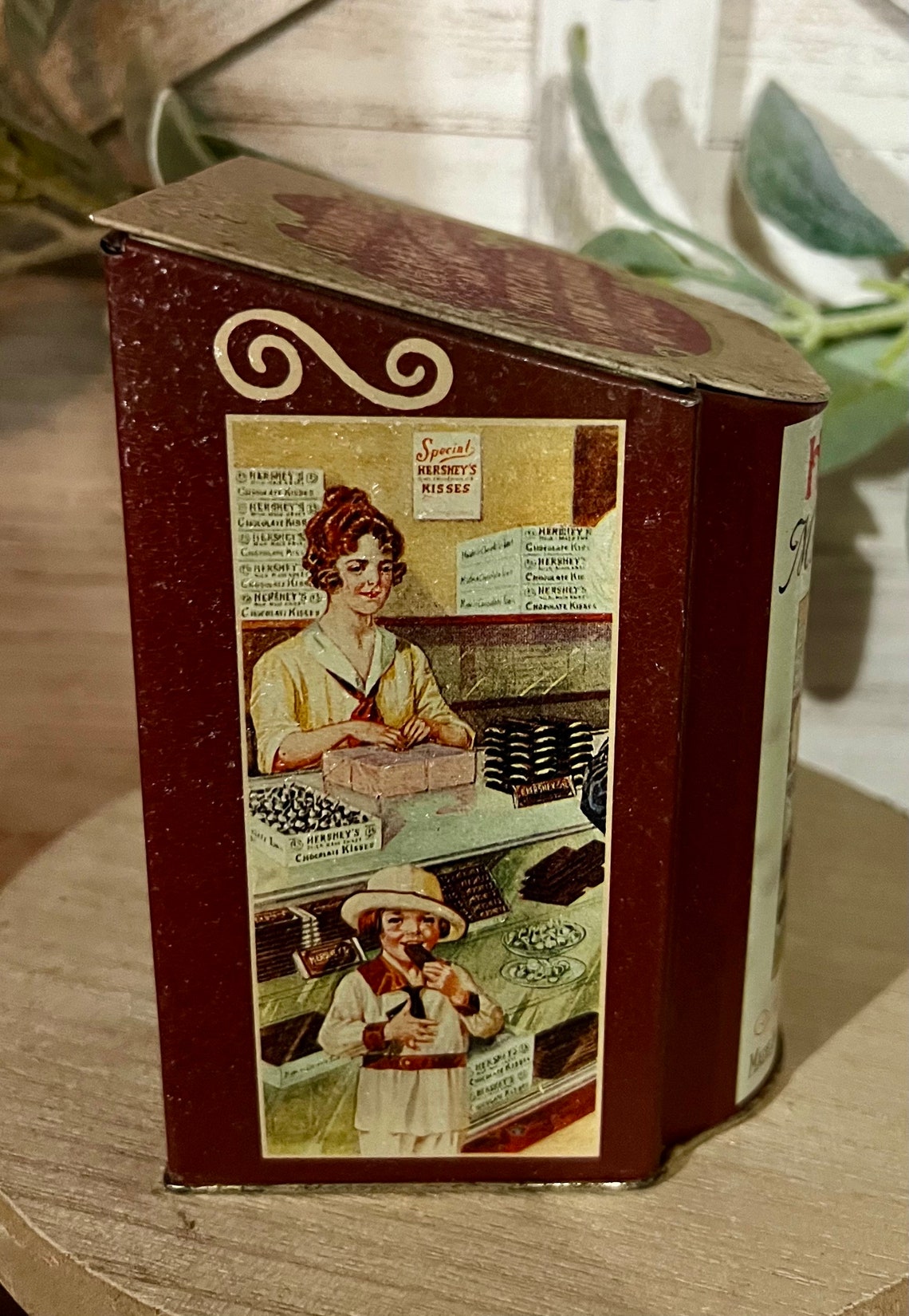 Vintage Hershey Coco Tin 1994 - Etsy