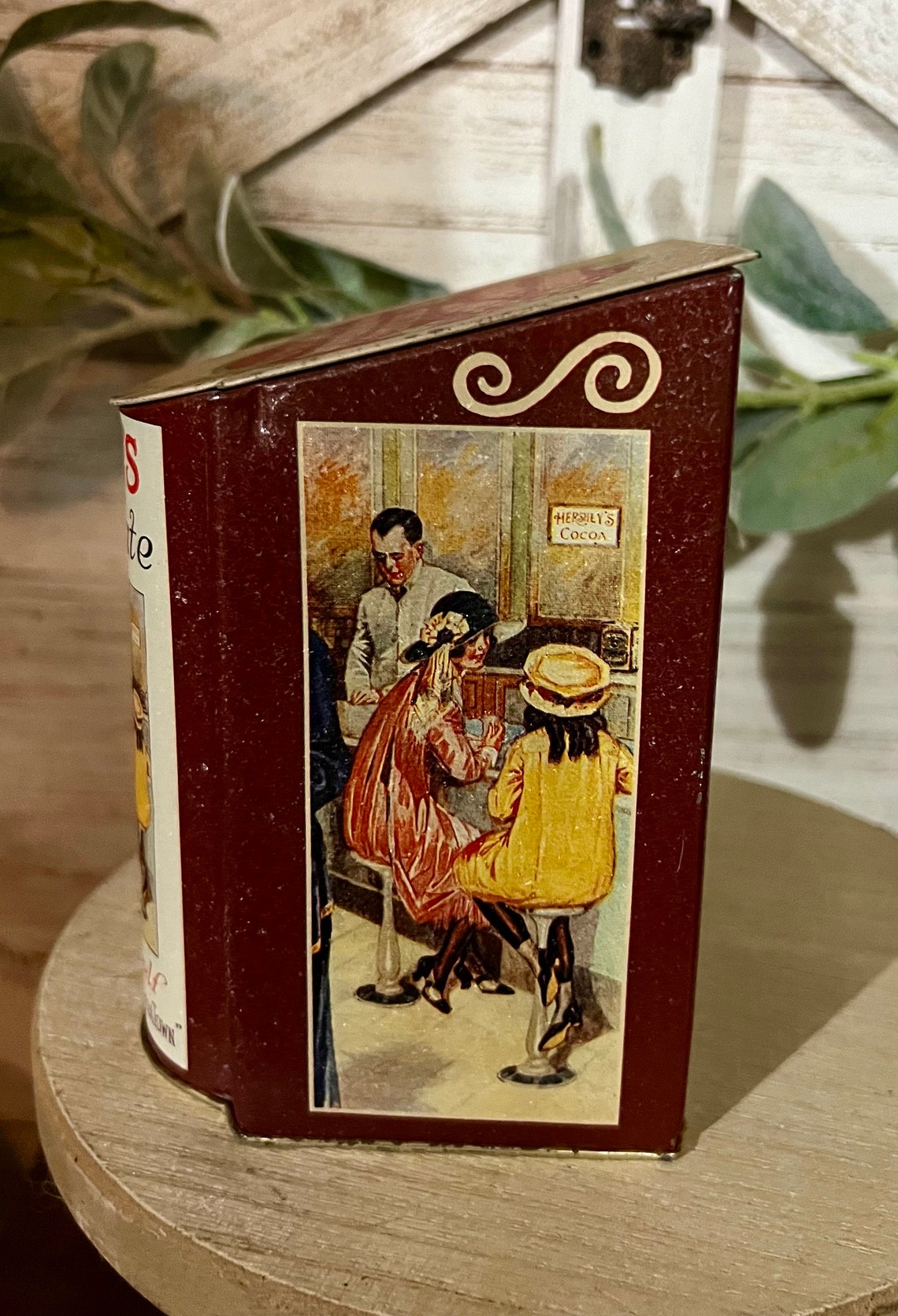 Vintage Hershey Coco Tin 1994 - Etsy