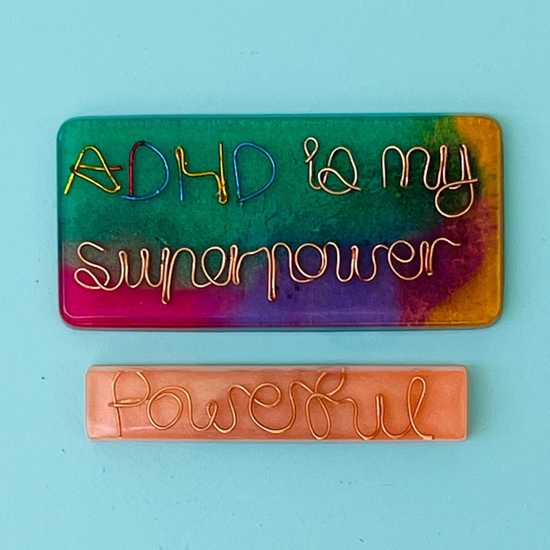 ADHD is My Superpower/powerful Magnet Set - Etsy