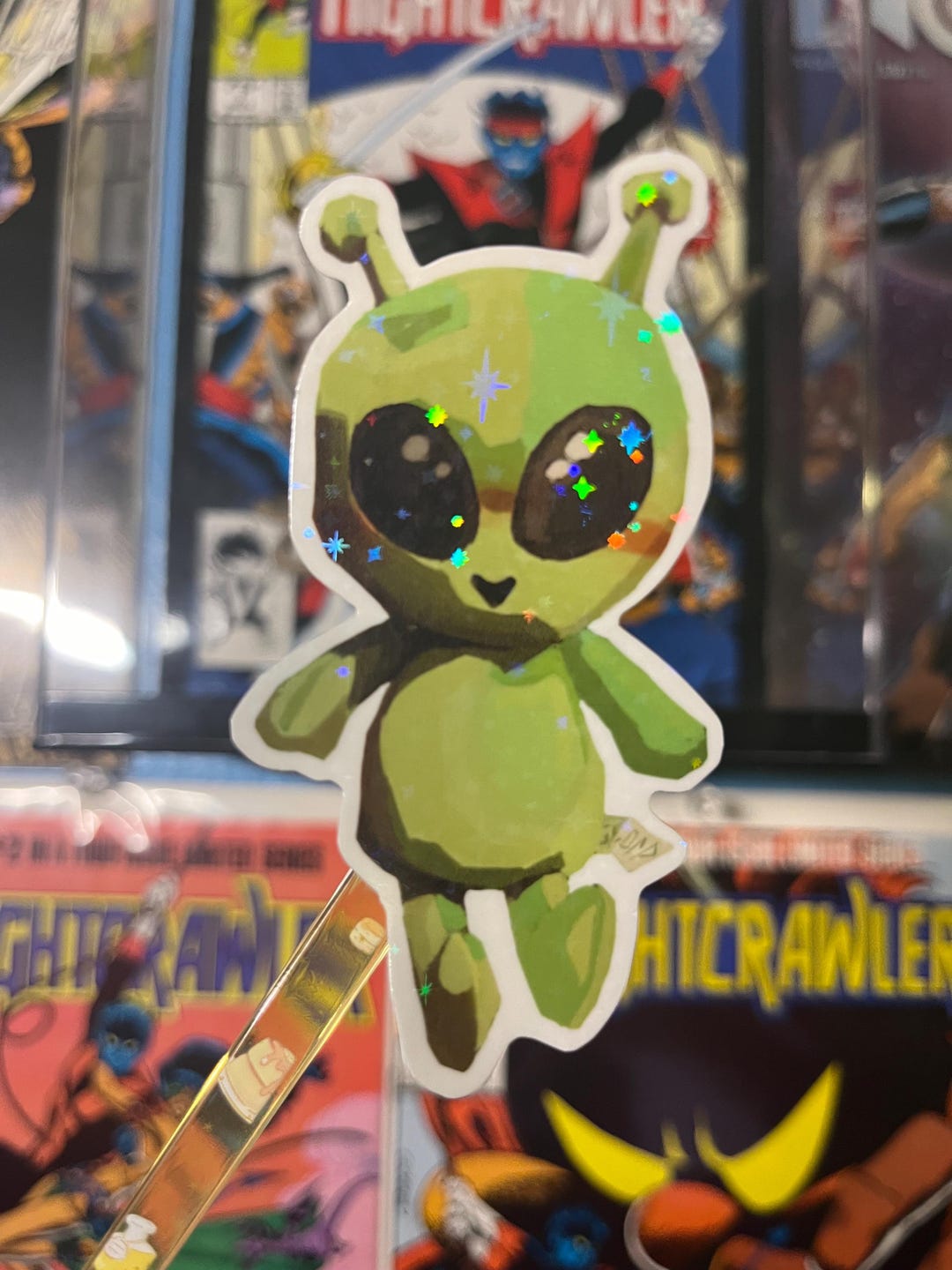 GLORP Alien Sticker - Etsy