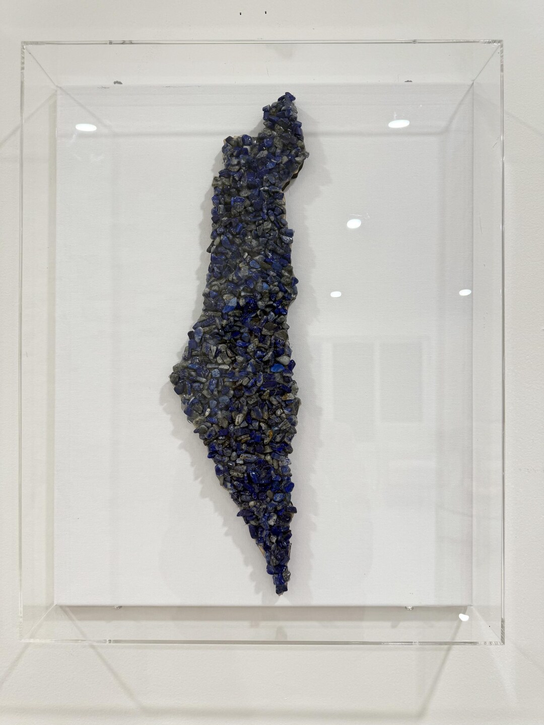 Handcrafted Israel Map Art Made of Lapis Lazuli Stone (20x16 Inch) - Etsy