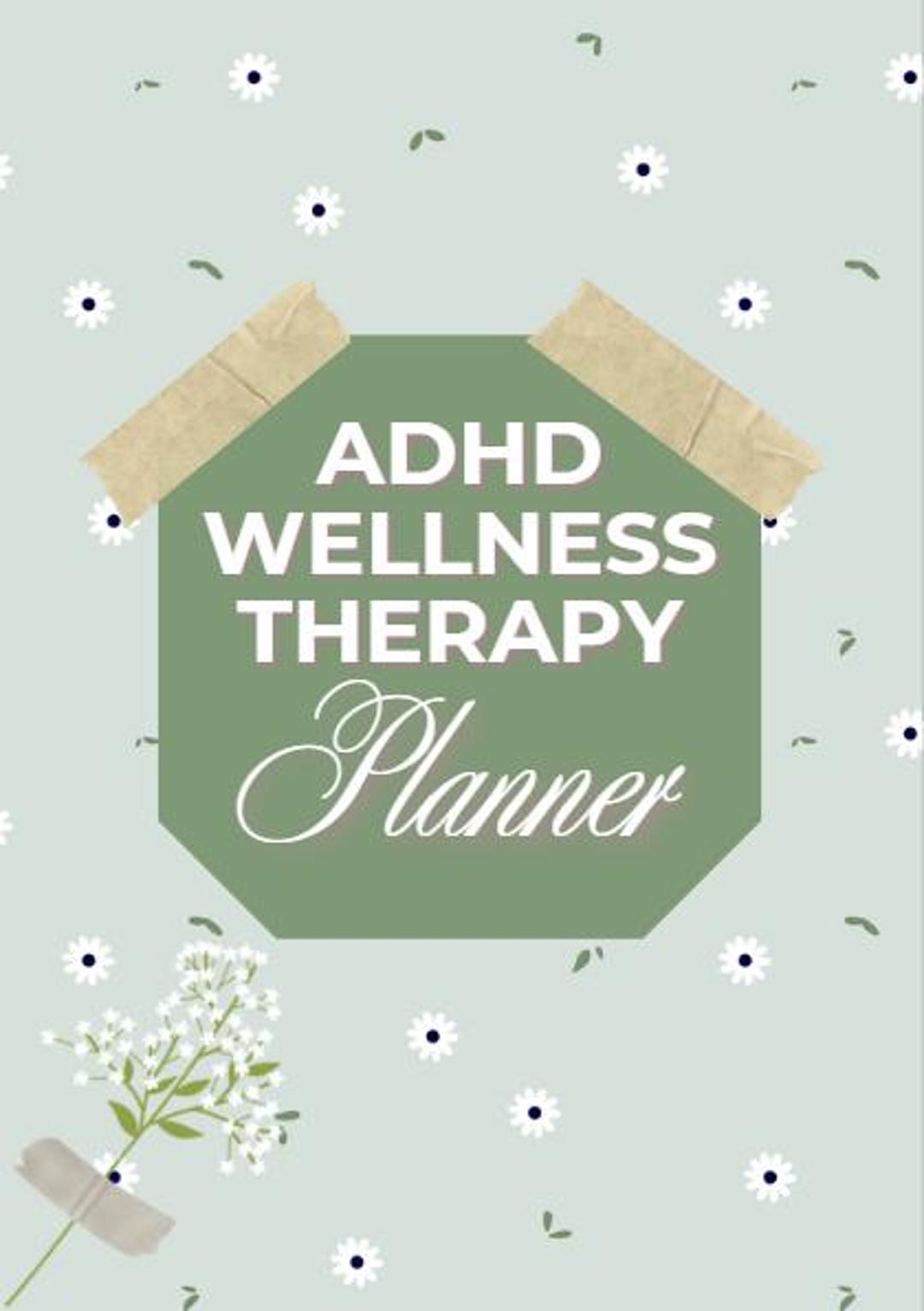 Aesthetic ADHD Therapy Planner. Keep Organised, Plan Tasks and Rewards ...