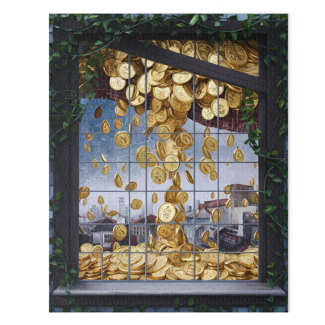 Wealth and Prosperity 500 Piece Puzzle, Mosaic Meditation Jigsaw - Etsy