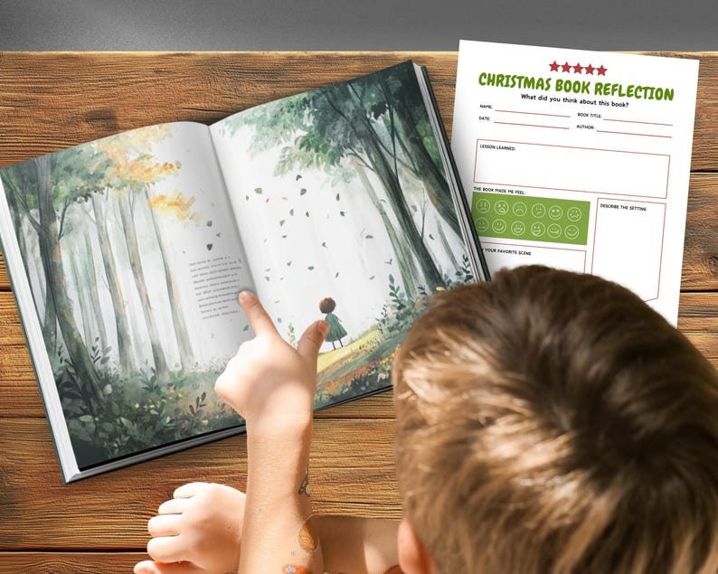 Christmas Reading Book Challenge Kit Book Bingo Challenge, Book ...