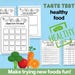 Healthy Eating Habits for Fruit & Vegetable Taste Testing Real Food ...