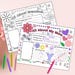 Mother’s Day Printable Activity Placemats for Mom and Grandma, Kids ...