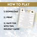 New Year's Eve Left-right Game Printable 2025 to 2026, Funny Group ...