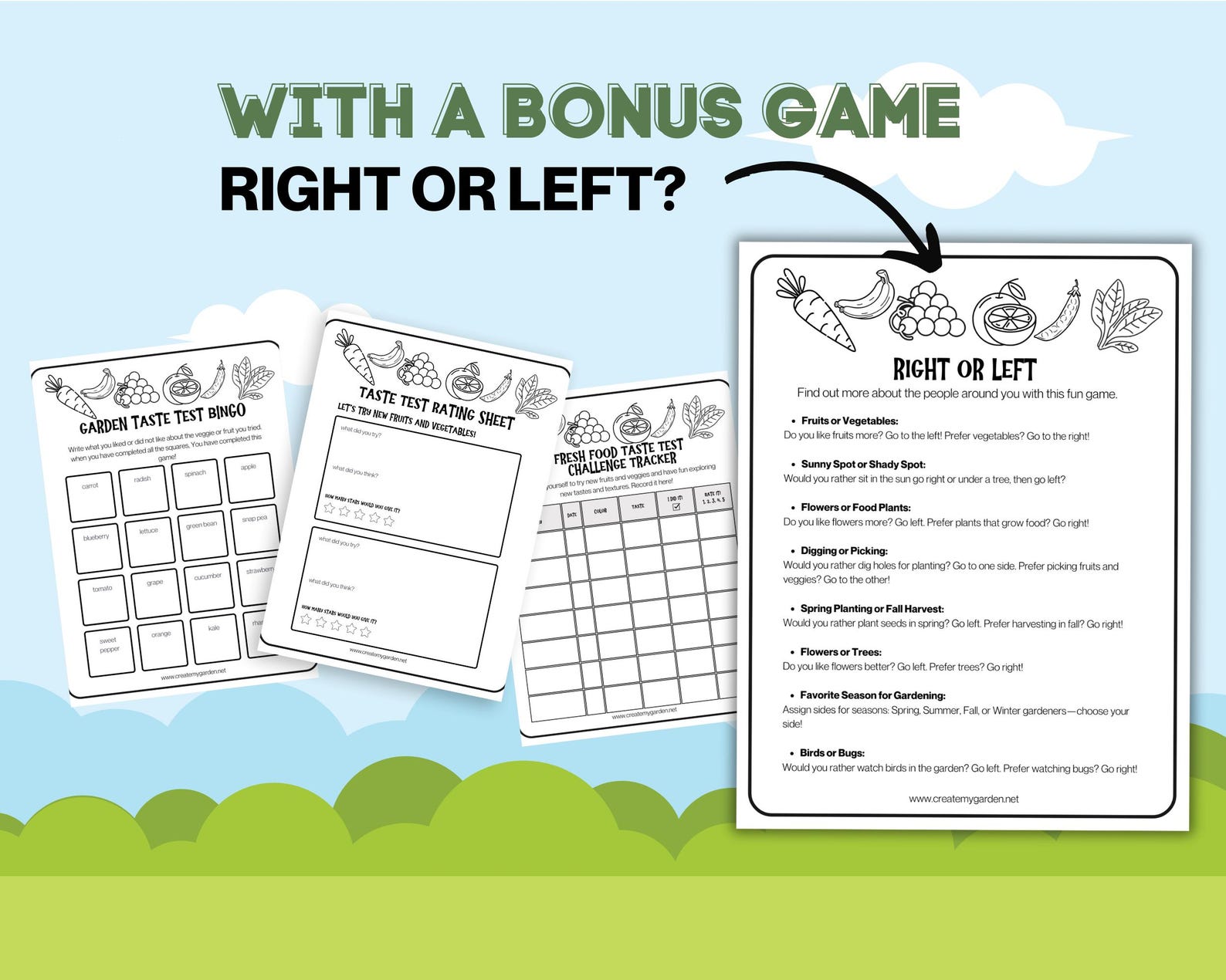 Healthy Eating Habits for Fruit & Vegetable Taste Testing Real Food ...