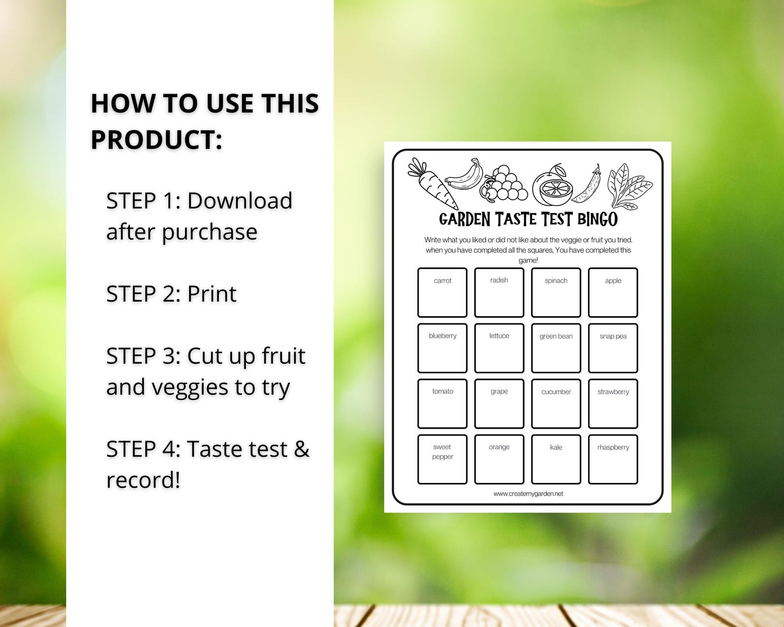 Healthy Eating Habits for Fruit & Vegetable Taste Testing Real Food ...