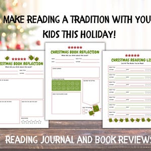 Christmas Reading Book Challenge Kit Book Bingo Challenge, Book ...
