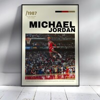 Michael Jordan Poster - Etsy