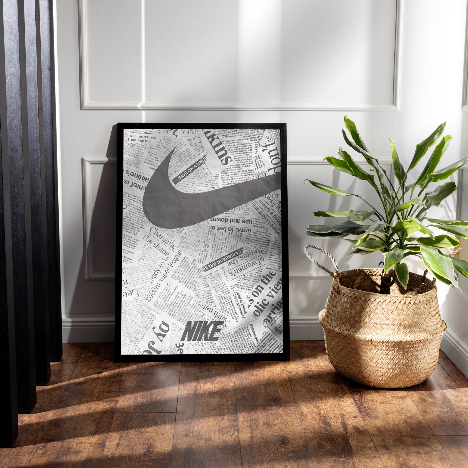 Newspaper Hype Poster Wall Art / Hype newspaper Urban Poster Print ...