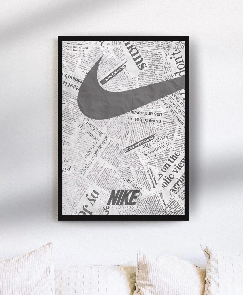 Newspaper Hype Poster Wall Art / Hype newspaper Urban Poster Print ...