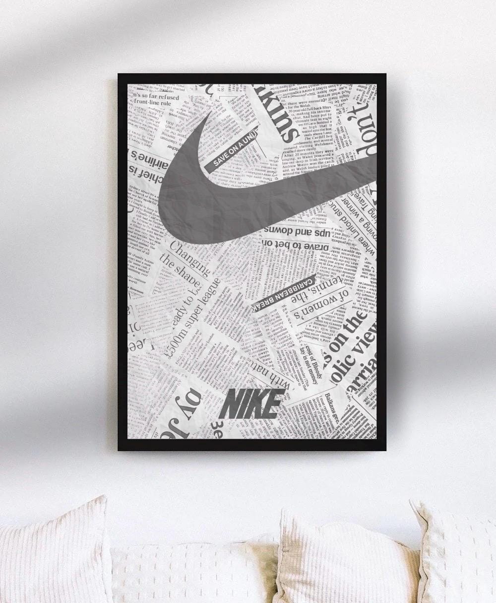 Newspaper Hype Poster Wall Art / Hype newspaper Urban Poster Print ...