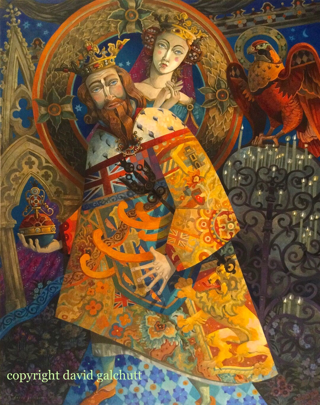 Edward Lll and Queen Philippa - Etsy