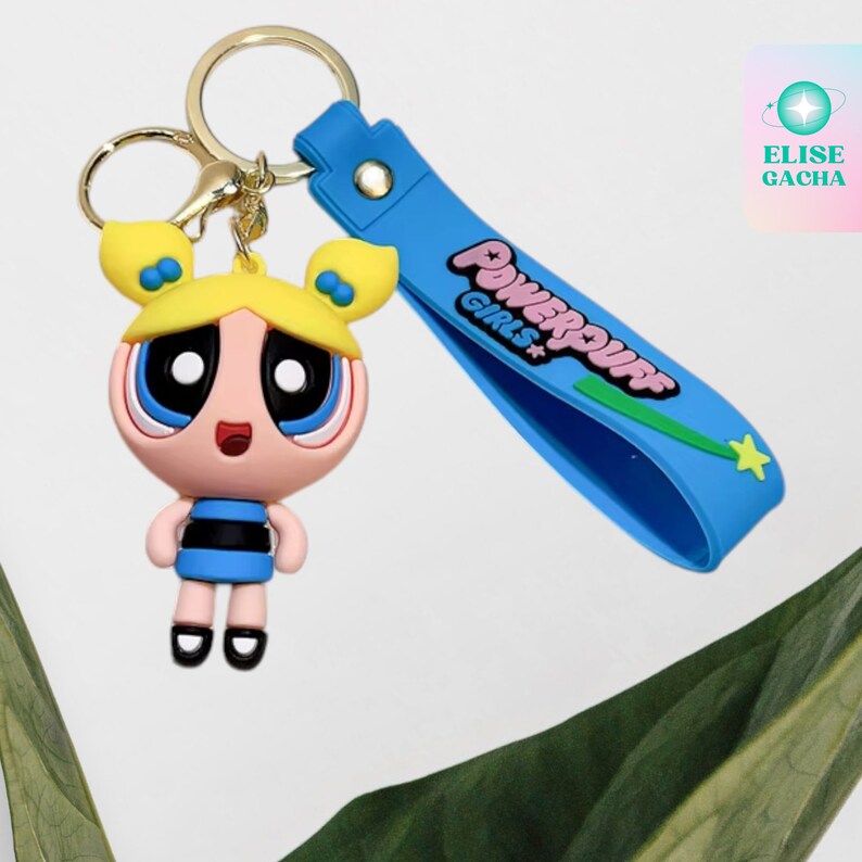The Powerpuff Girls Keychain Set | Blossom, Bubbles & Buttercup ...