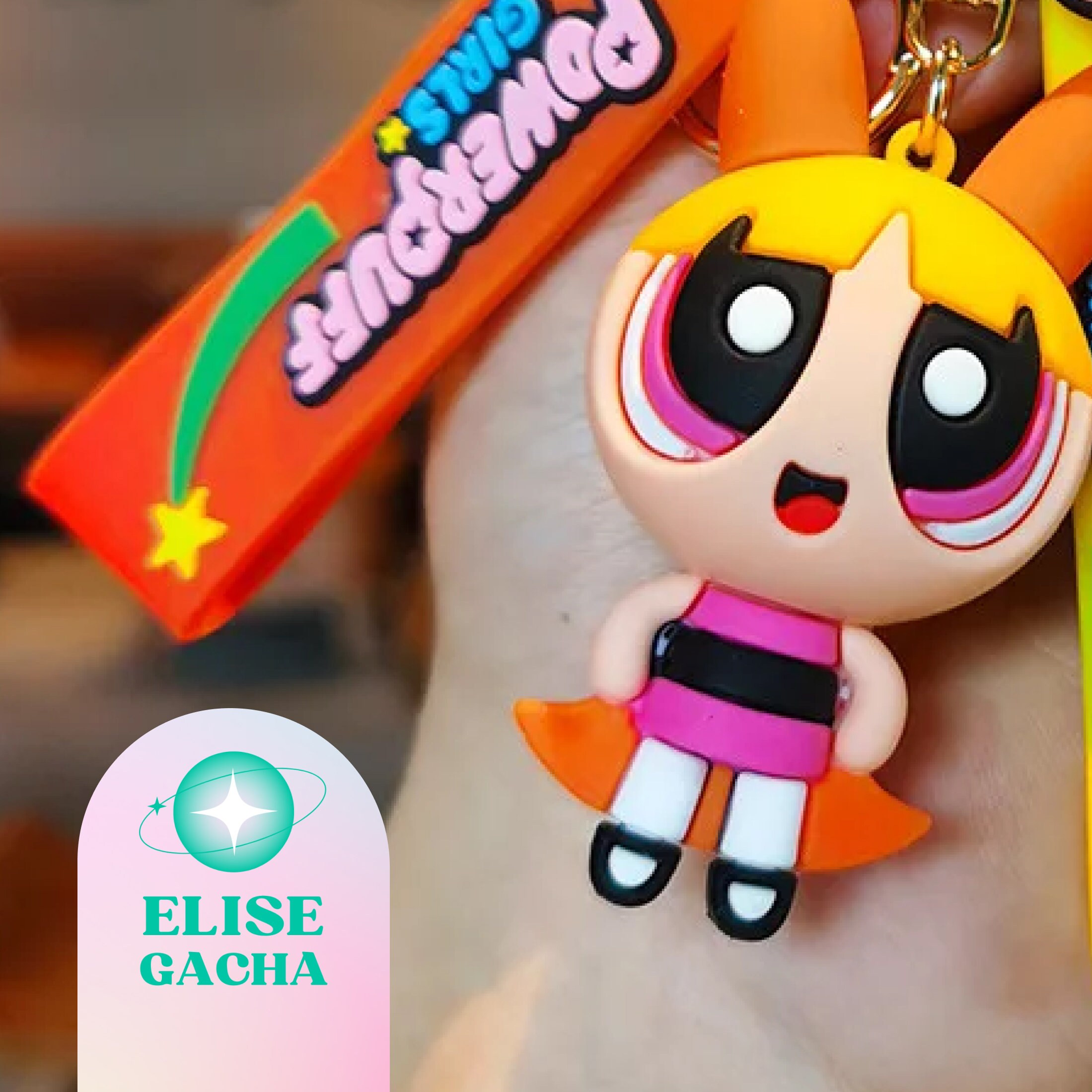The Powerpuff Girls Keychain Set | Blossom, Bubbles & Buttercup ...