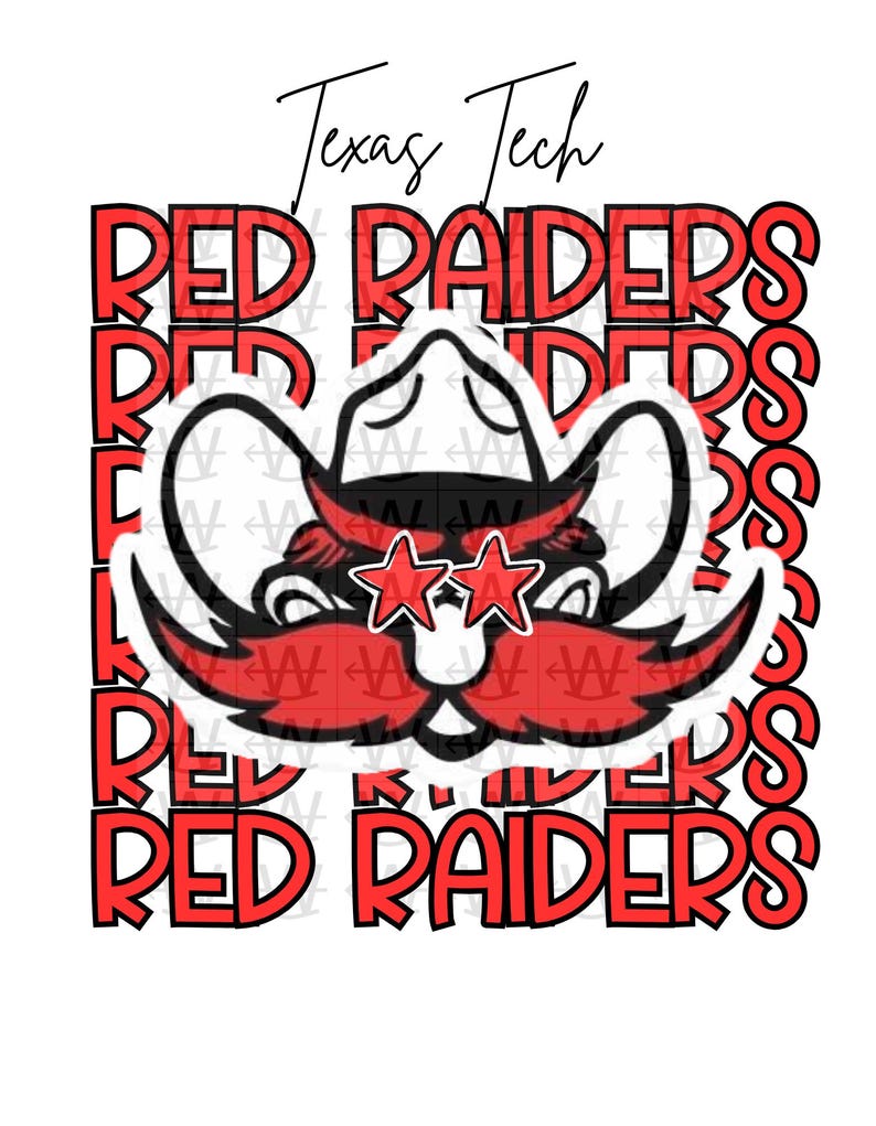 Texas Tech Red Raiders - Etsy