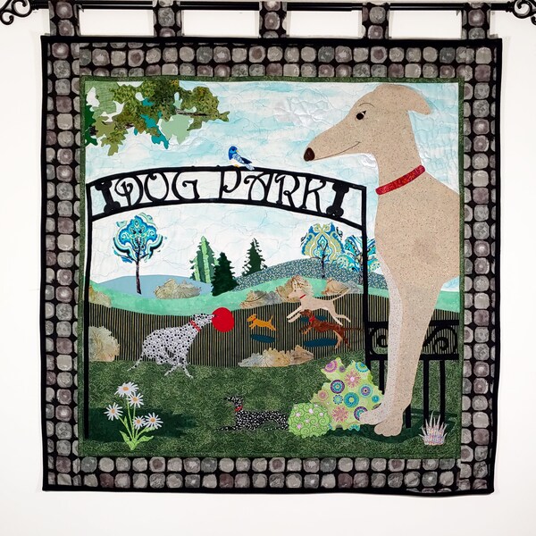 Greyhound Quilt - Etsy