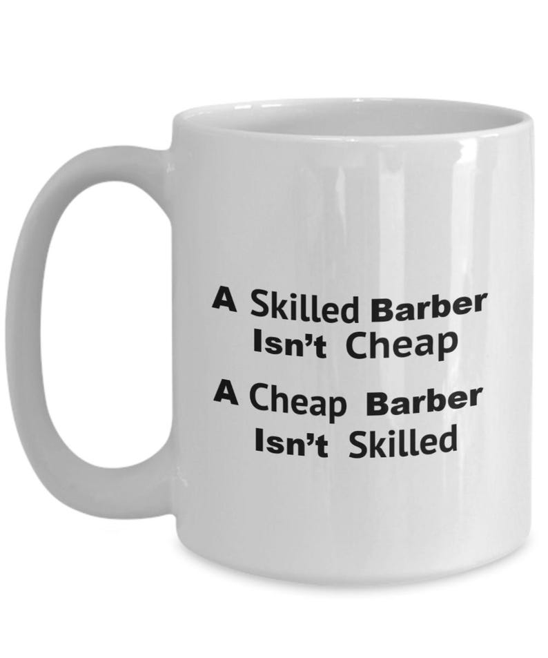 Barber Gift Mug, Funny Barber - Etsy