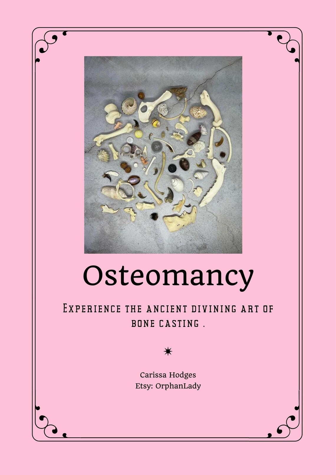 Osteomancy bone Casting Psychic Divination - Etsy