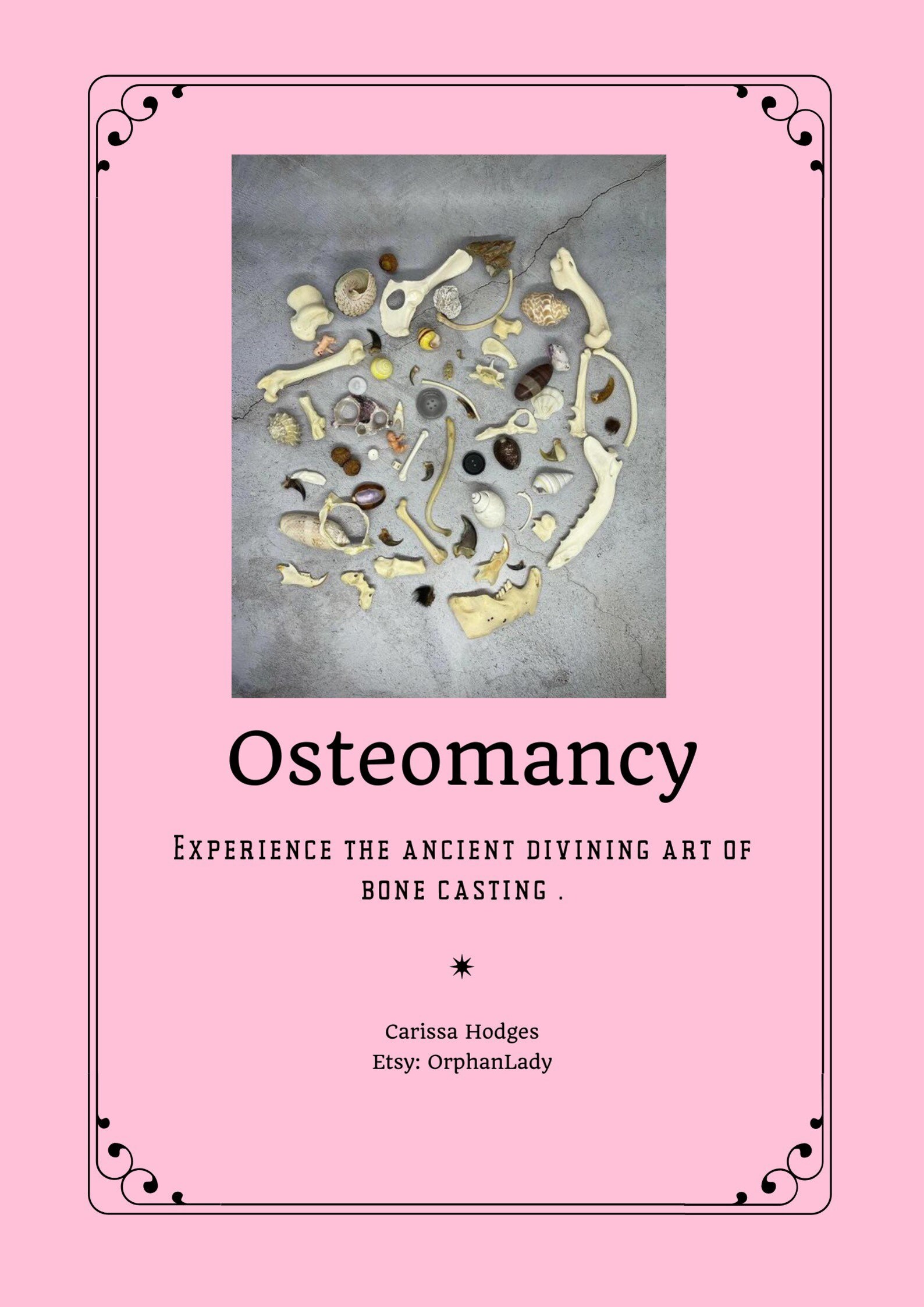 Osteomancy bone Casting Psychic Divination - Etsy