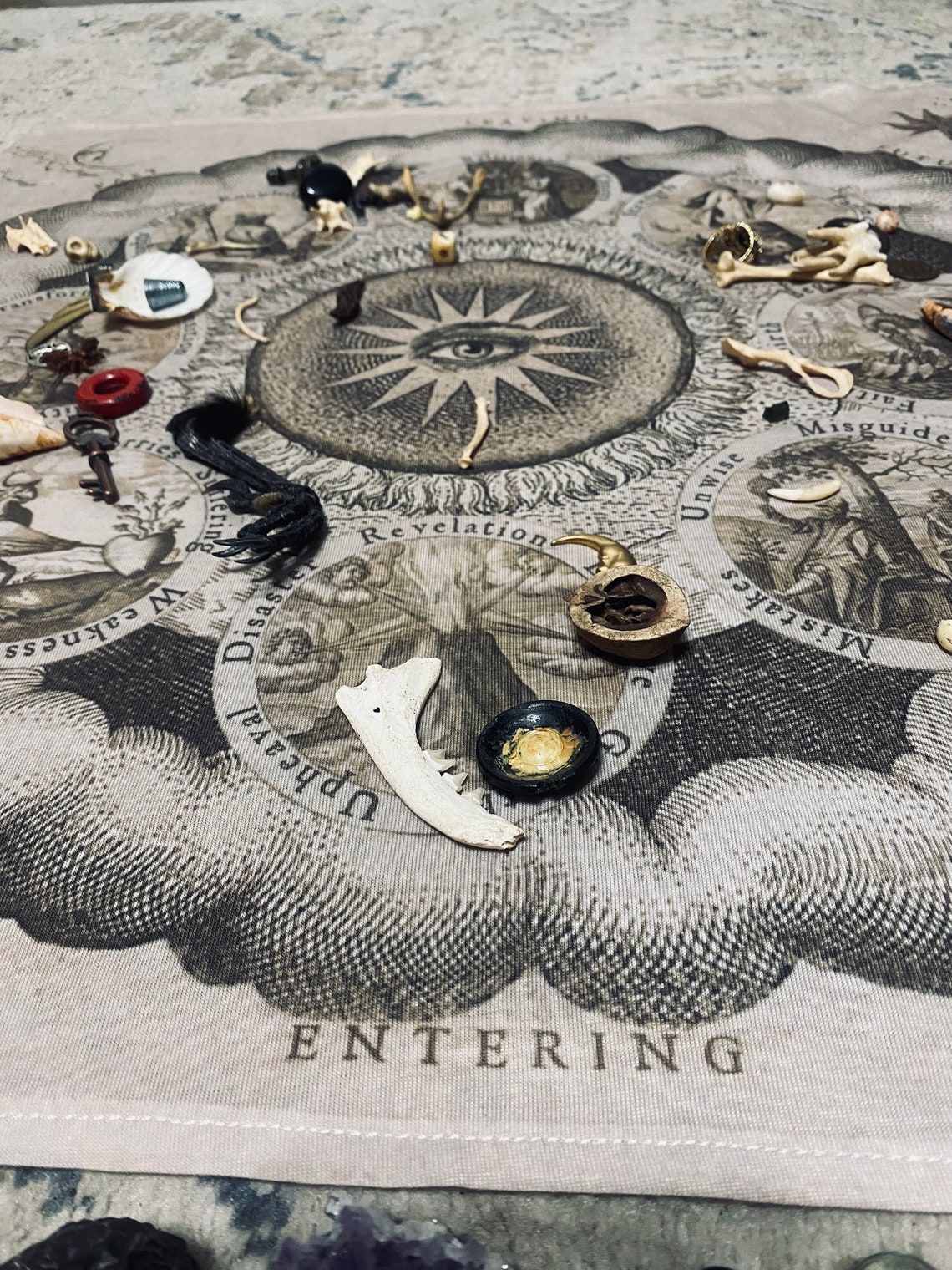 Osteomancy bone Casting Psychic Divination - Etsy