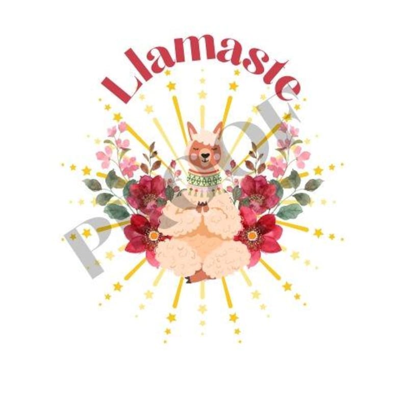 Llamaste Yoga Lllama PNG/SVG Instant Download!! - Etsy