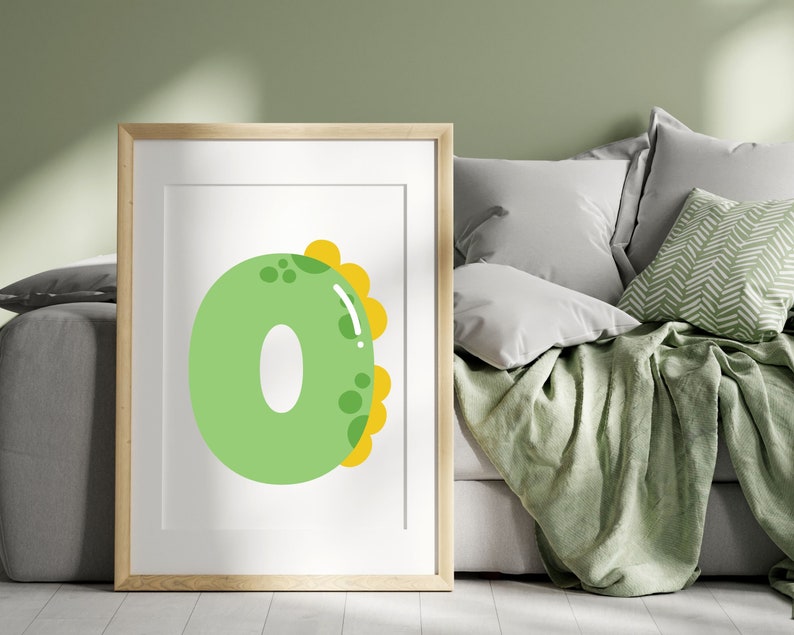 Dinosaur Numbers 0-9 SVG Bundle: Birthday Party Decor (digital Download ...