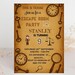 Editable Escape Room Birthday Party Invitation - Canva Template (5x7 In ...
