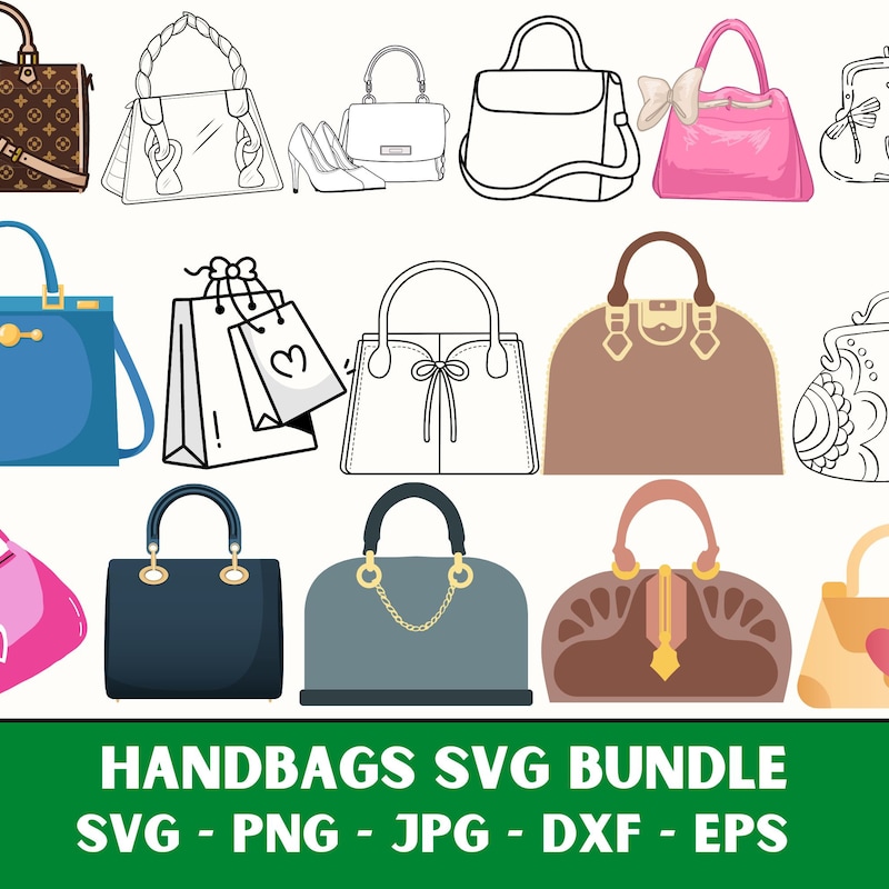 Paper Purse Svg - Etsy