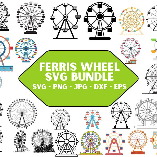 Ferris Wheel Art - Etsy