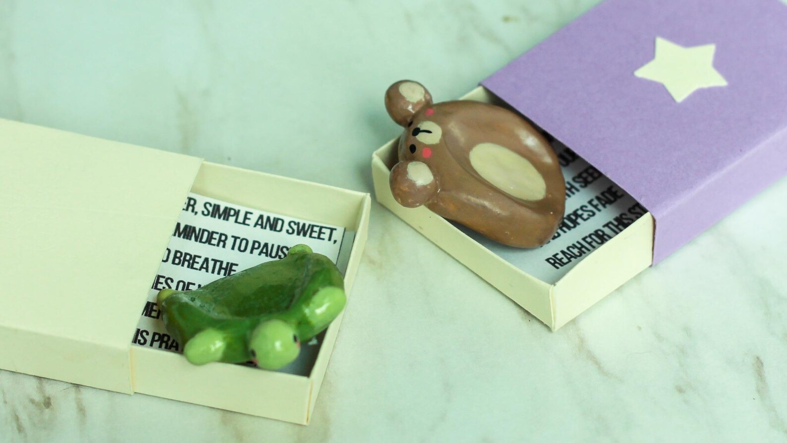 Comfort Companion Stone | Air Dry Clay | Fidget Toy | Thumb Stone ...