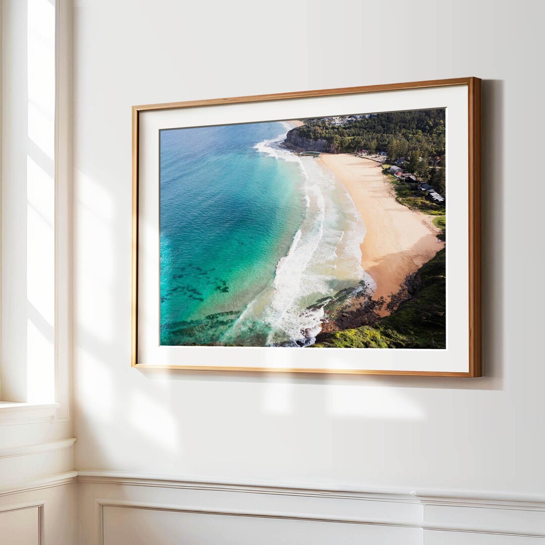 Australian Ocean Landscapes Prints, Bigola Beach Digital Picture ...